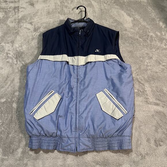Hobie | Jackets & Coats | Vintage Hobie Vest Mens Medium Blue Retro ...